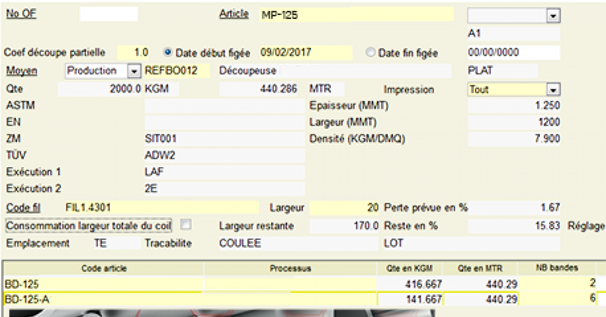 Nouveauté: la gestion des plans de découpe dans le logiciel ERP OBILOG ...